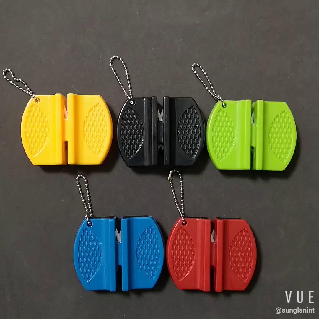 Portable Mini Pocket Knife Sharpener with Keychain - Xiamen Sunglan Imp ...
