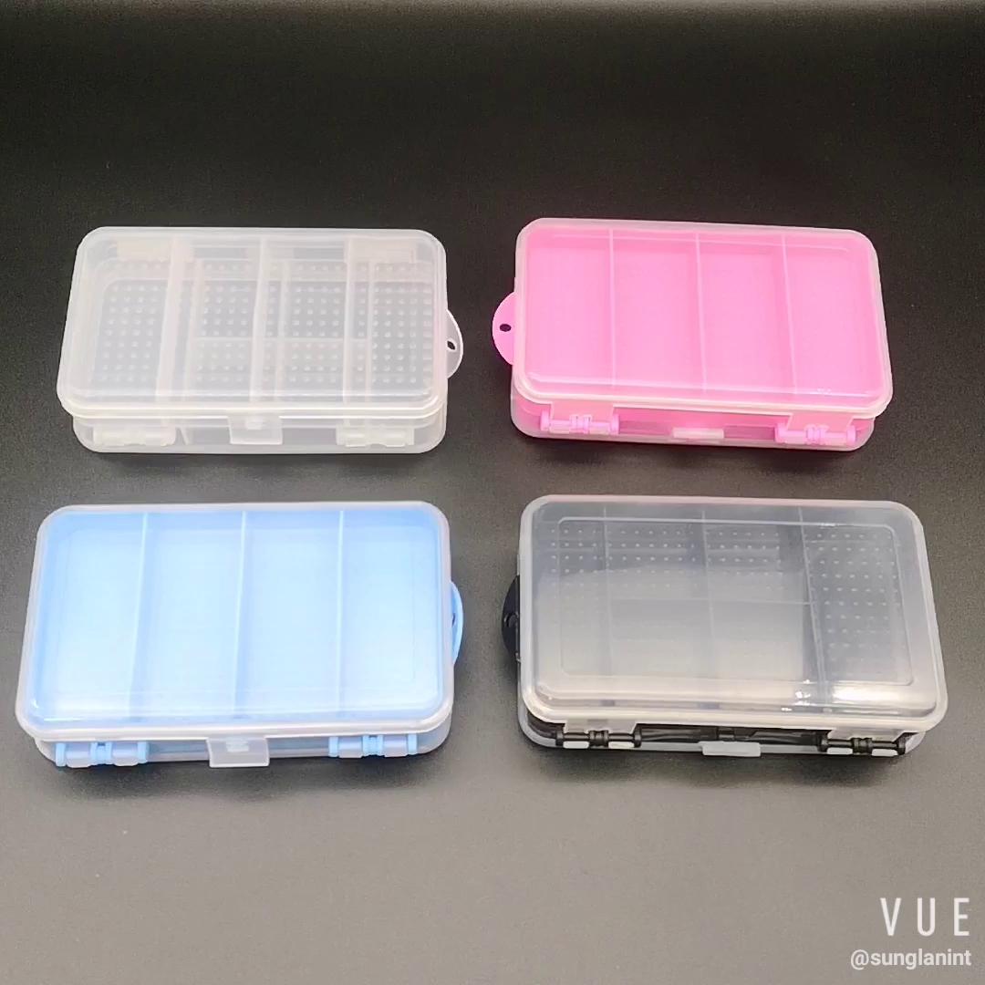 10-Slot Double-Sided Lockable Pill Organizer | Secure Plastic Storage ...